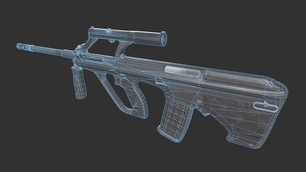 Steyr Aug 3D model - TurboSquid 2046661