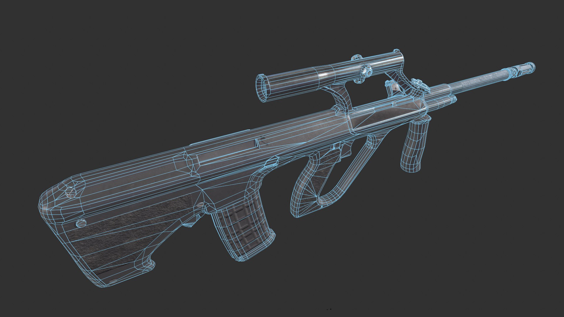 Steyr Aug 3D model - TurboSquid 2046661