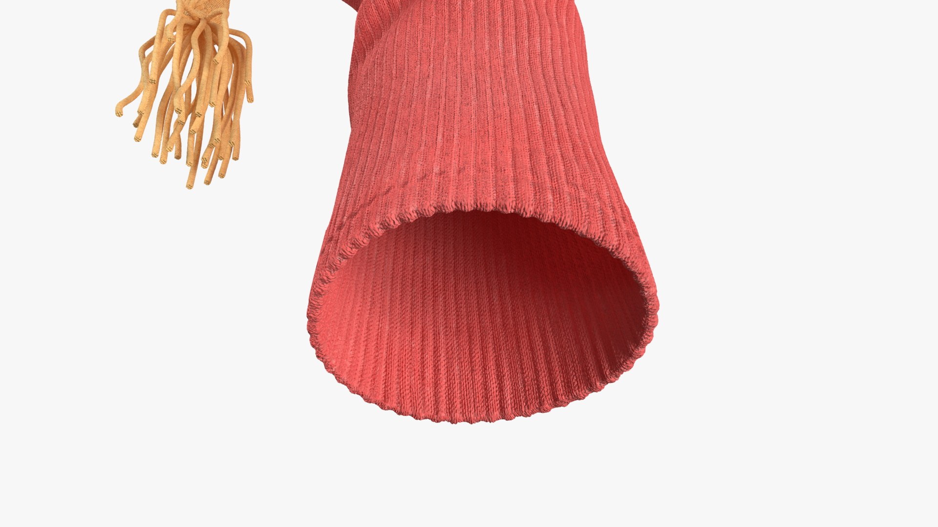 Sock Puppet Character Pink Girl Smiling Pose 3D Model - TurboSquid 2270263