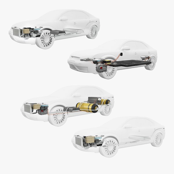 Batteries volt car 3D - TurboSquid 1235496