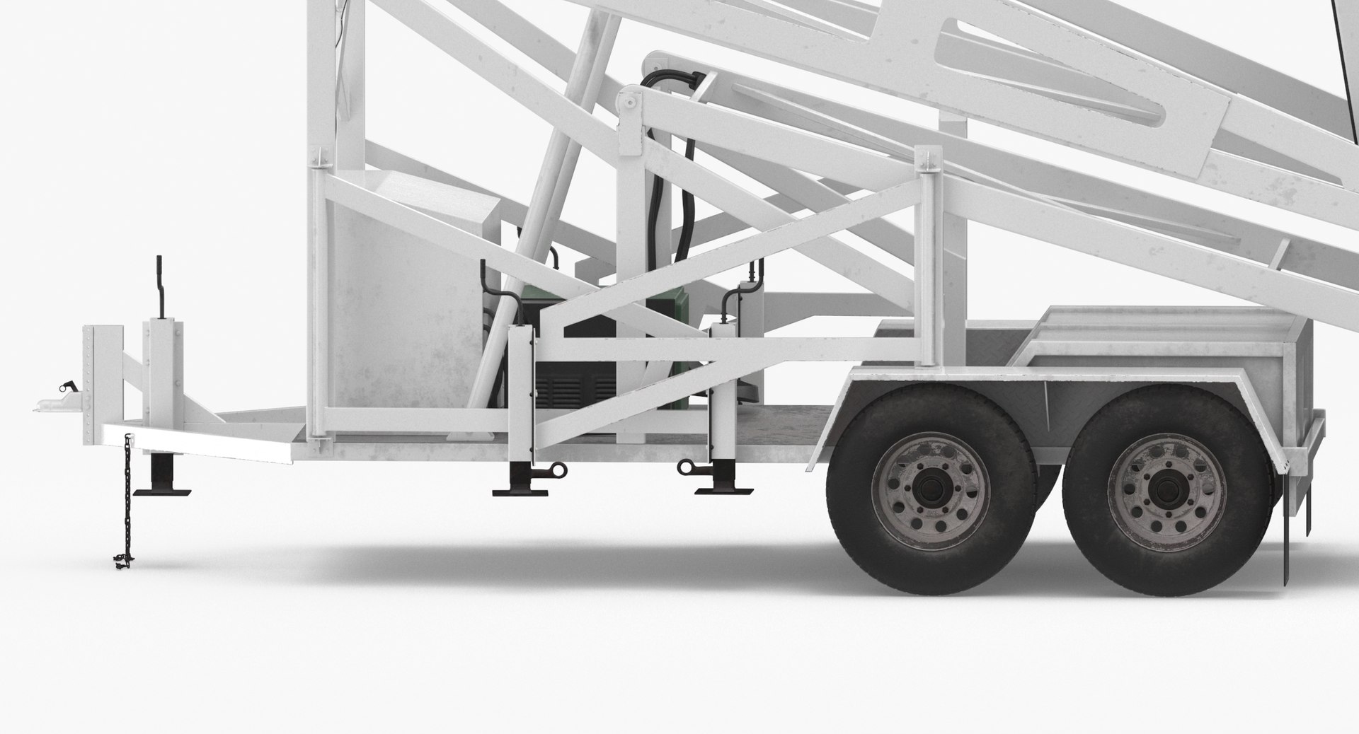 3D Mobile Police Tower - TurboSquid 1864468