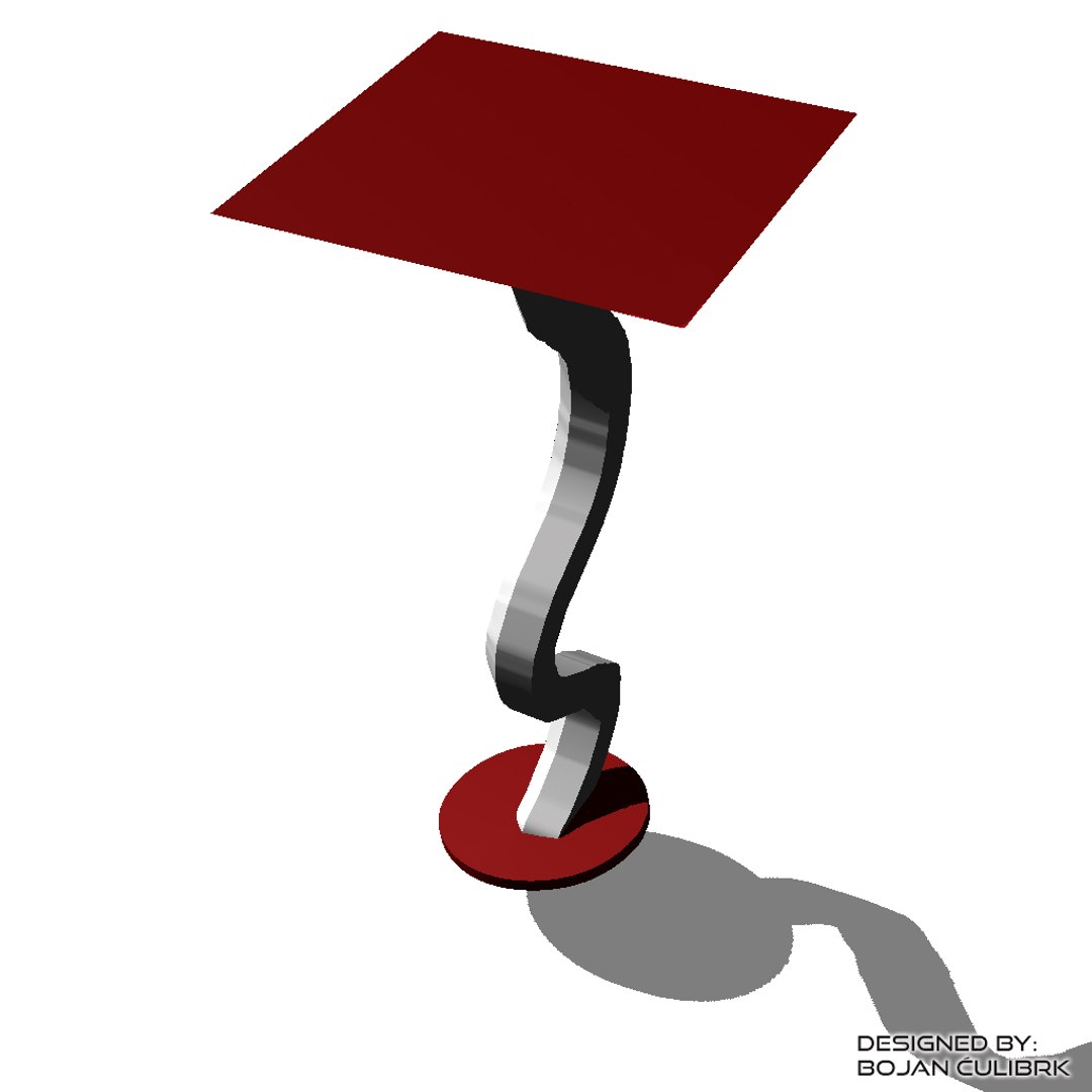 Andromeda Bar Table 3d Model