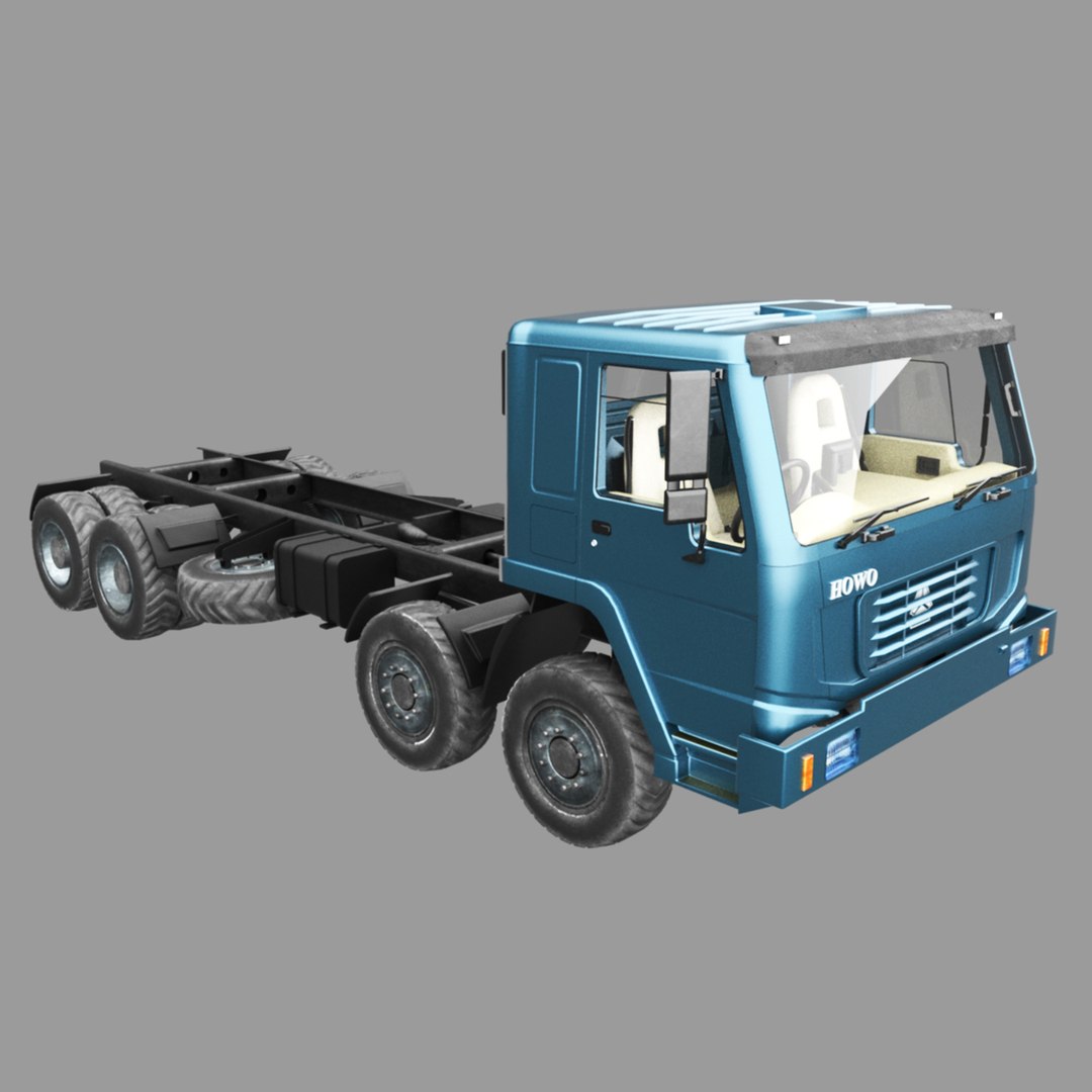 Sino Howo Truck 3D Model - TurboSquid 2395639