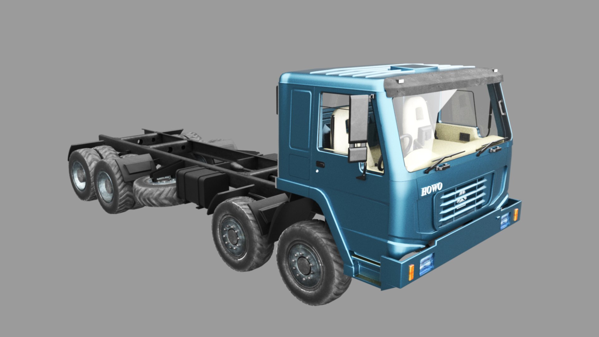 Sino Howo Truck 3D Model - TurboSquid 2395639