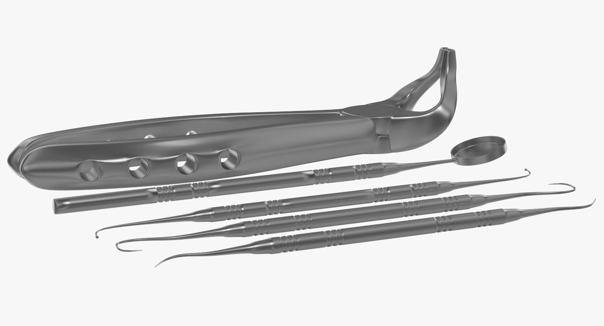 3D Extracting Forcep Model - TurboSquid 1179807
