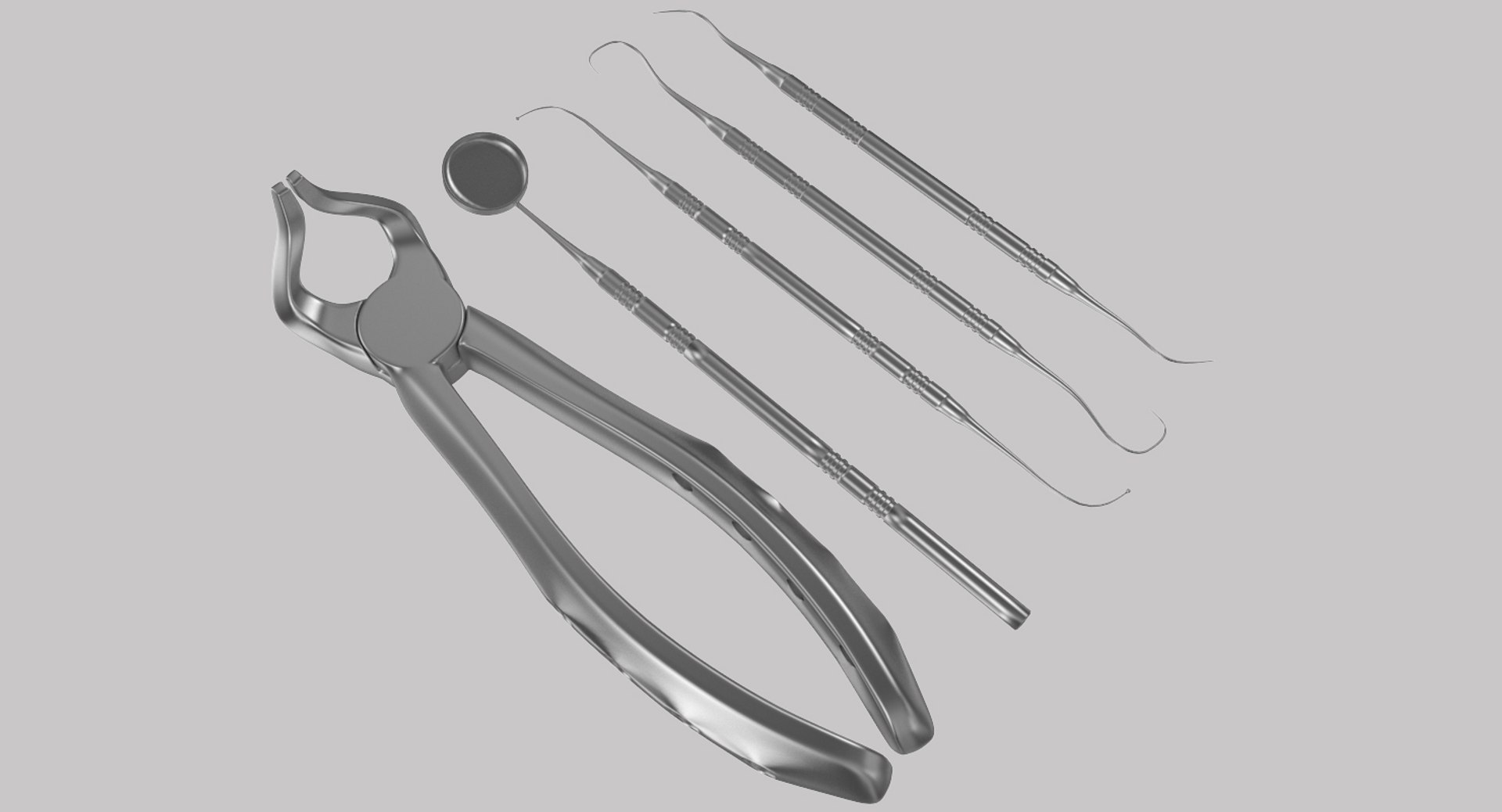 3D Extracting Forcep Model - TurboSquid 1179807