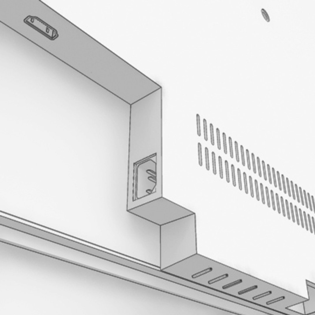 Hitachi Ultravision Lcd Television 3d Model