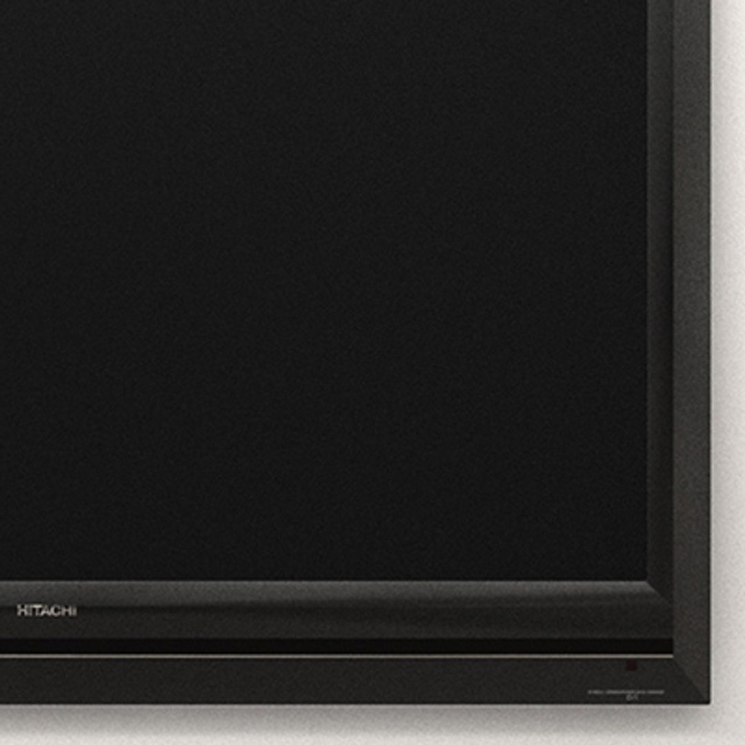 Hitachi Ultravision Lcd Television 3d Model
