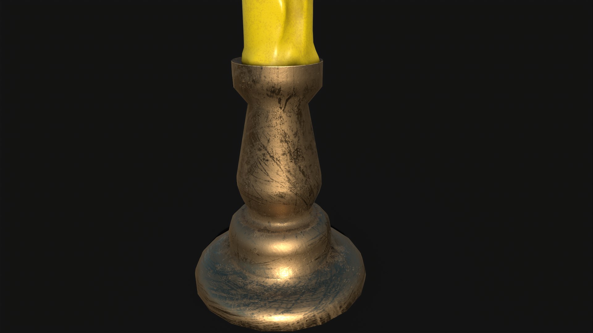 3D Candle 3d Model Low Poly - TurboSquid 1852434