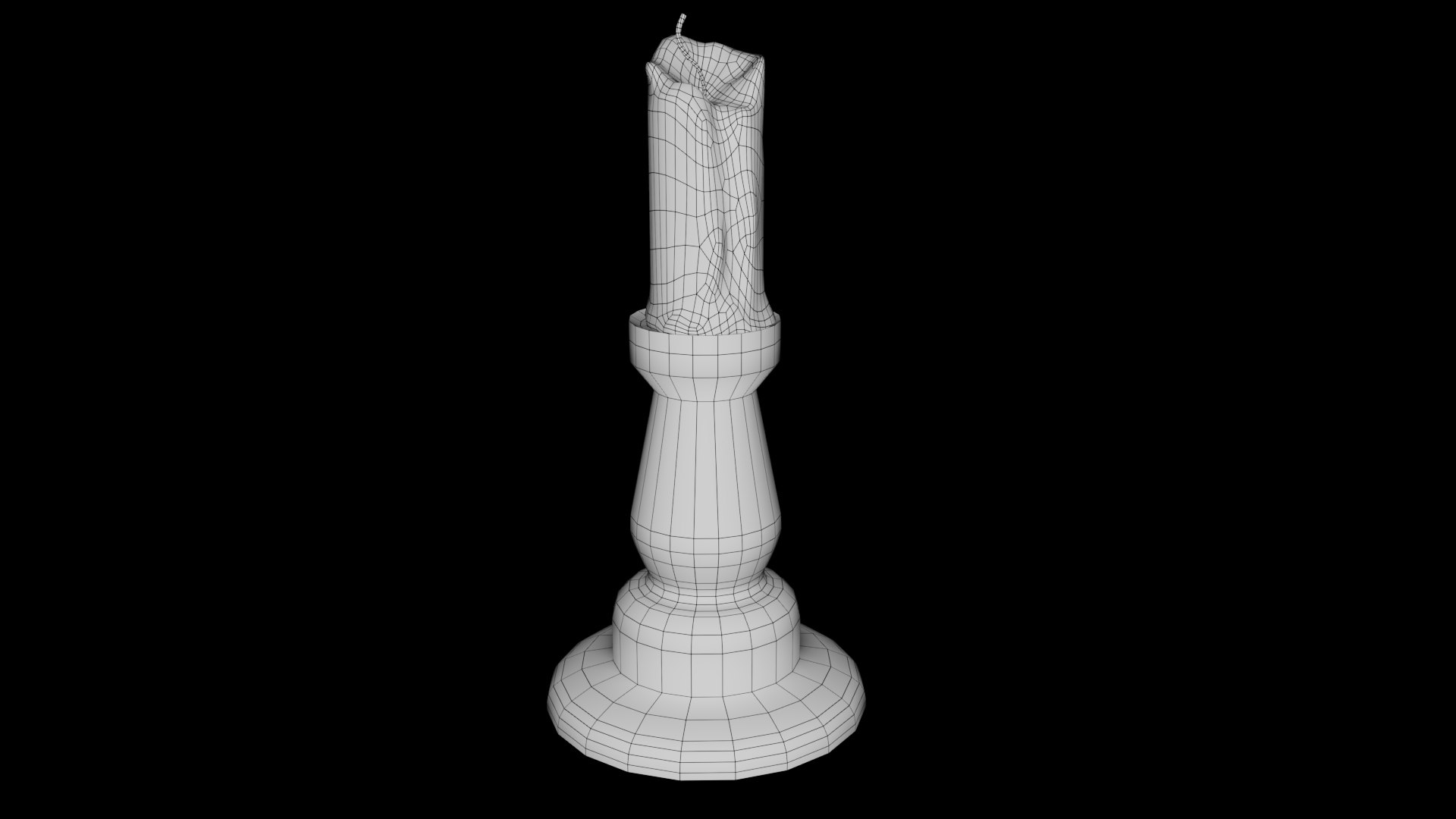 3D Candle 3d Model Low Poly - TurboSquid 1852434