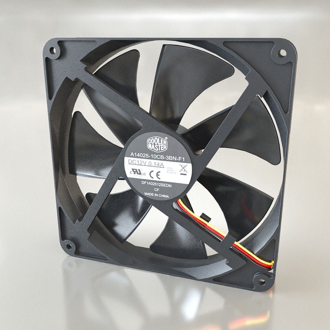 3D Cooler Master Modelled - TurboSquid 1189914