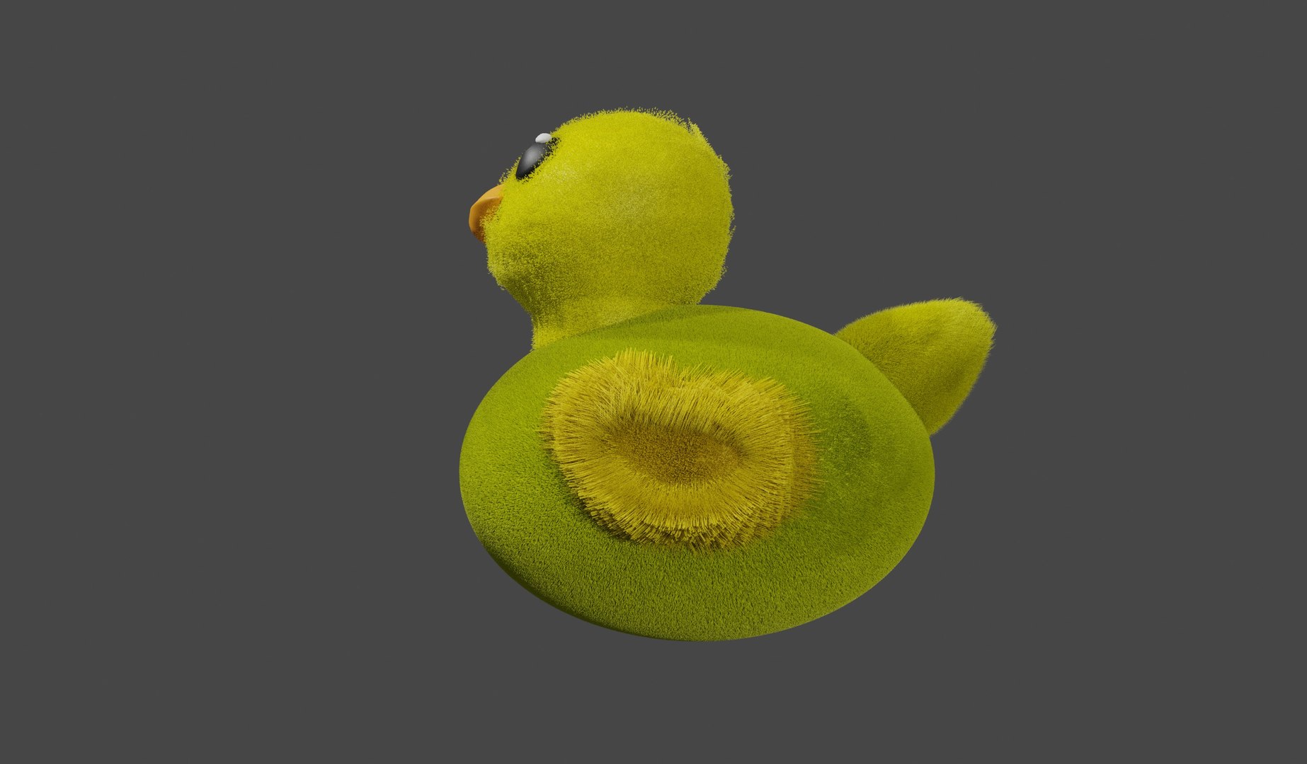 3D Little Fluffy Duck - TurboSquid 1951129