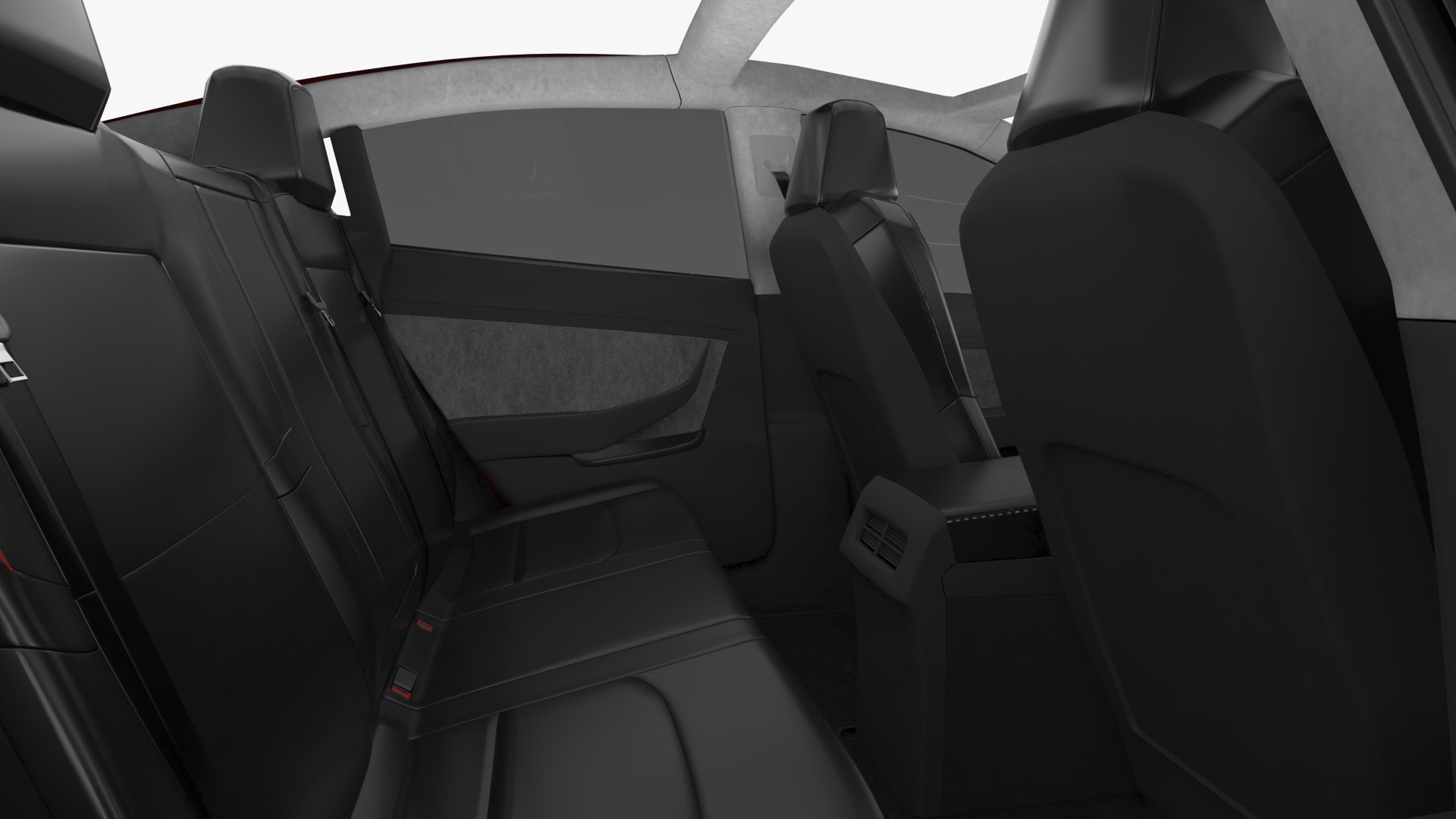 3D Tesla 3 Interior Modeled - TurboSquid 1386420