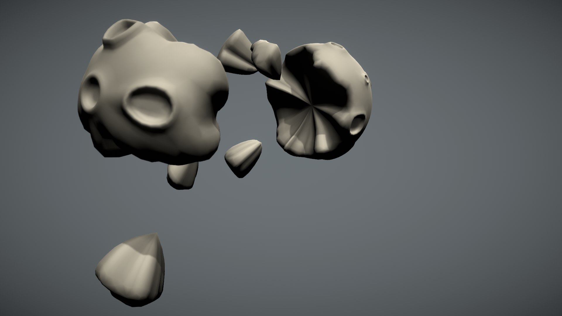 Destroyed Moon 3D Model - TurboSquid 1670876
