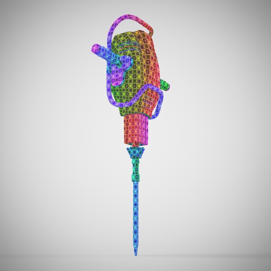 jackhammer hammer 3d model