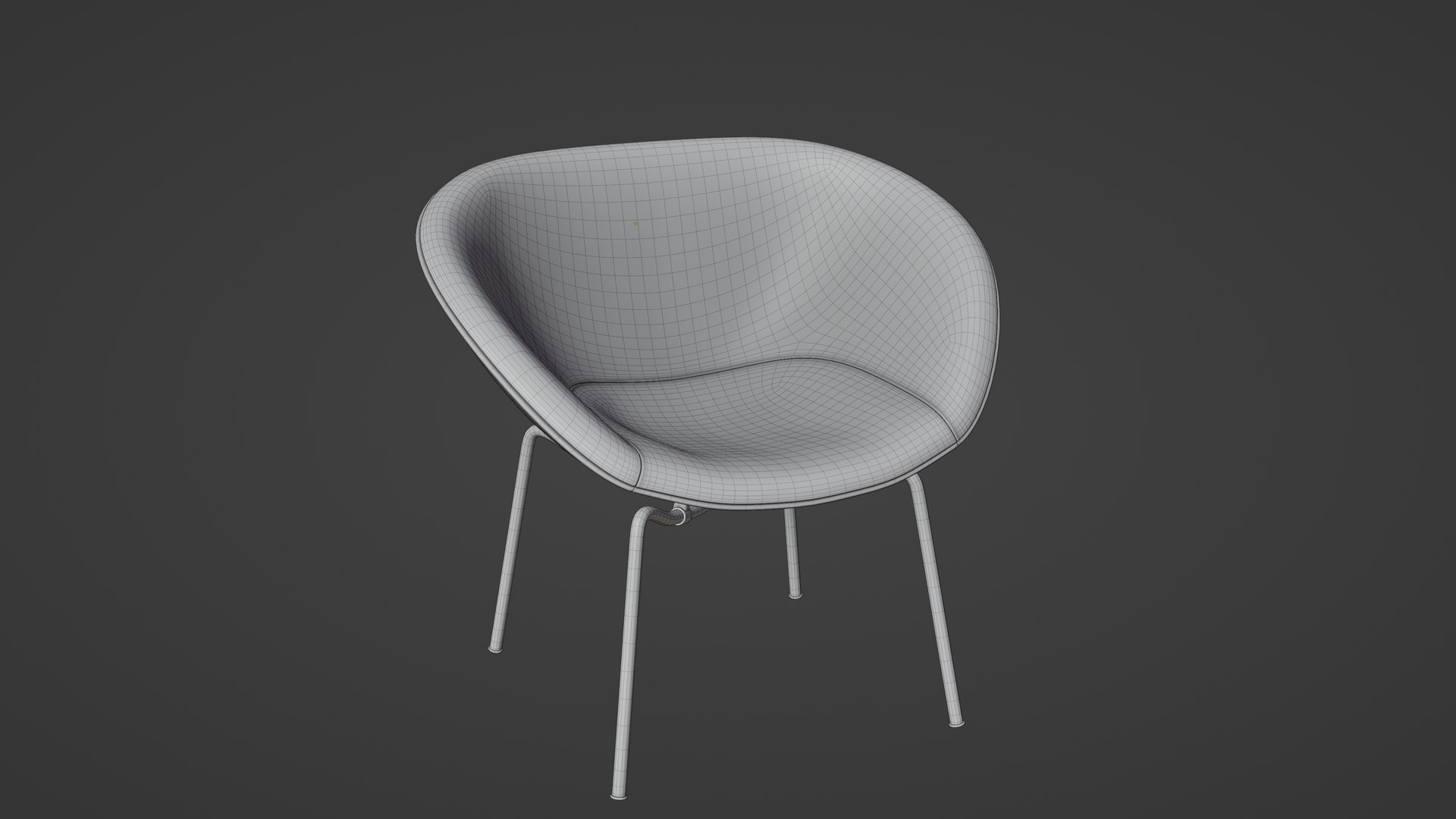 3D Pot Lounge chair - TurboSquid 2043624