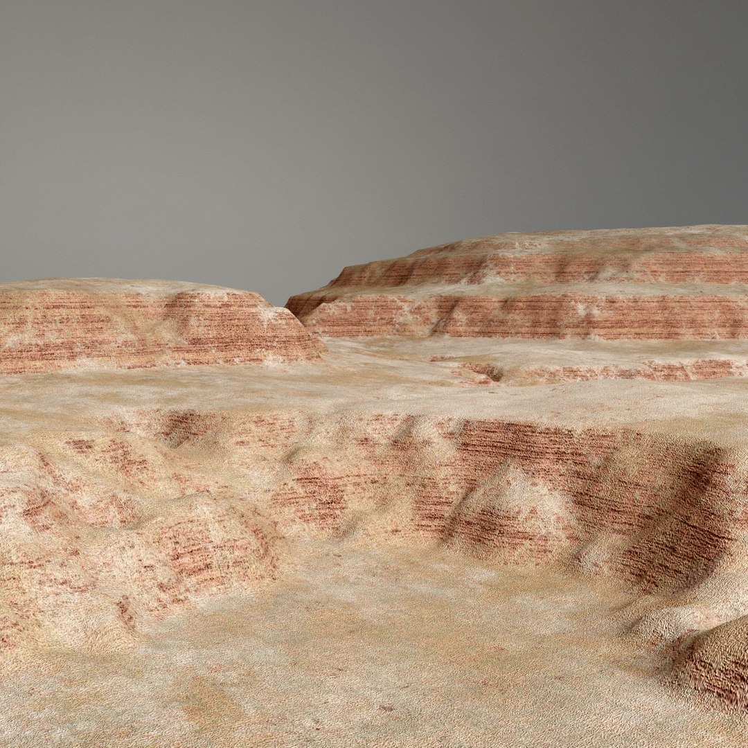 3d model canyon