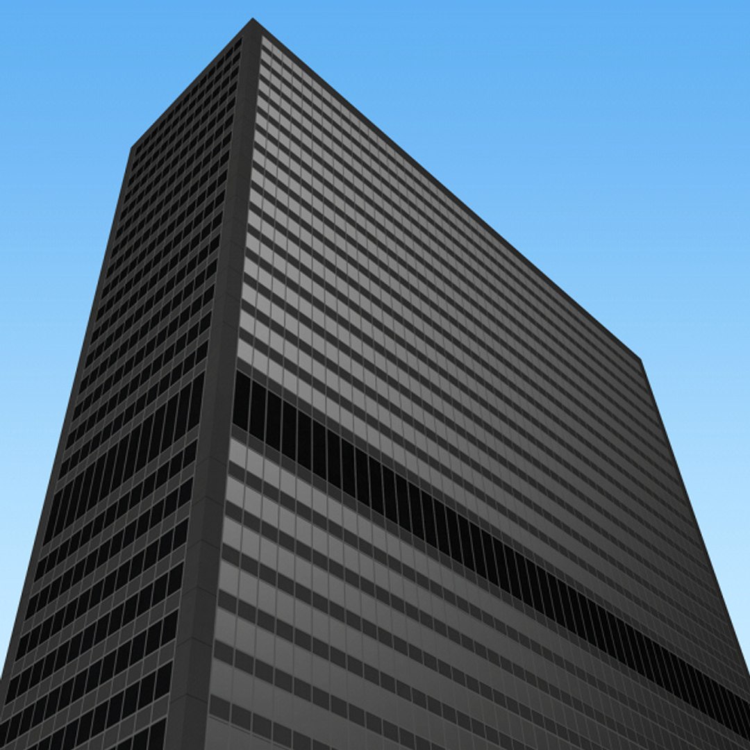 Tower Building 3d Model