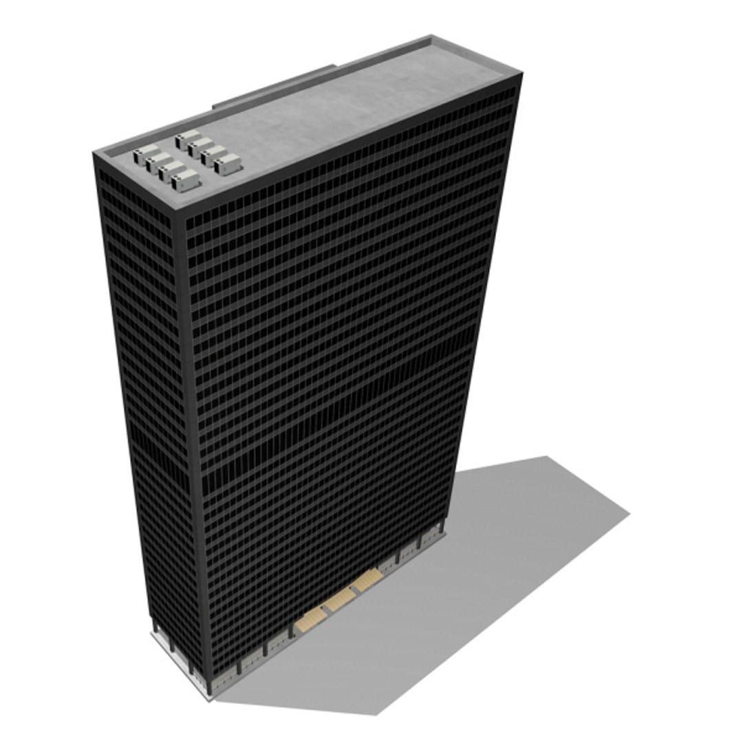 tower building 3d model