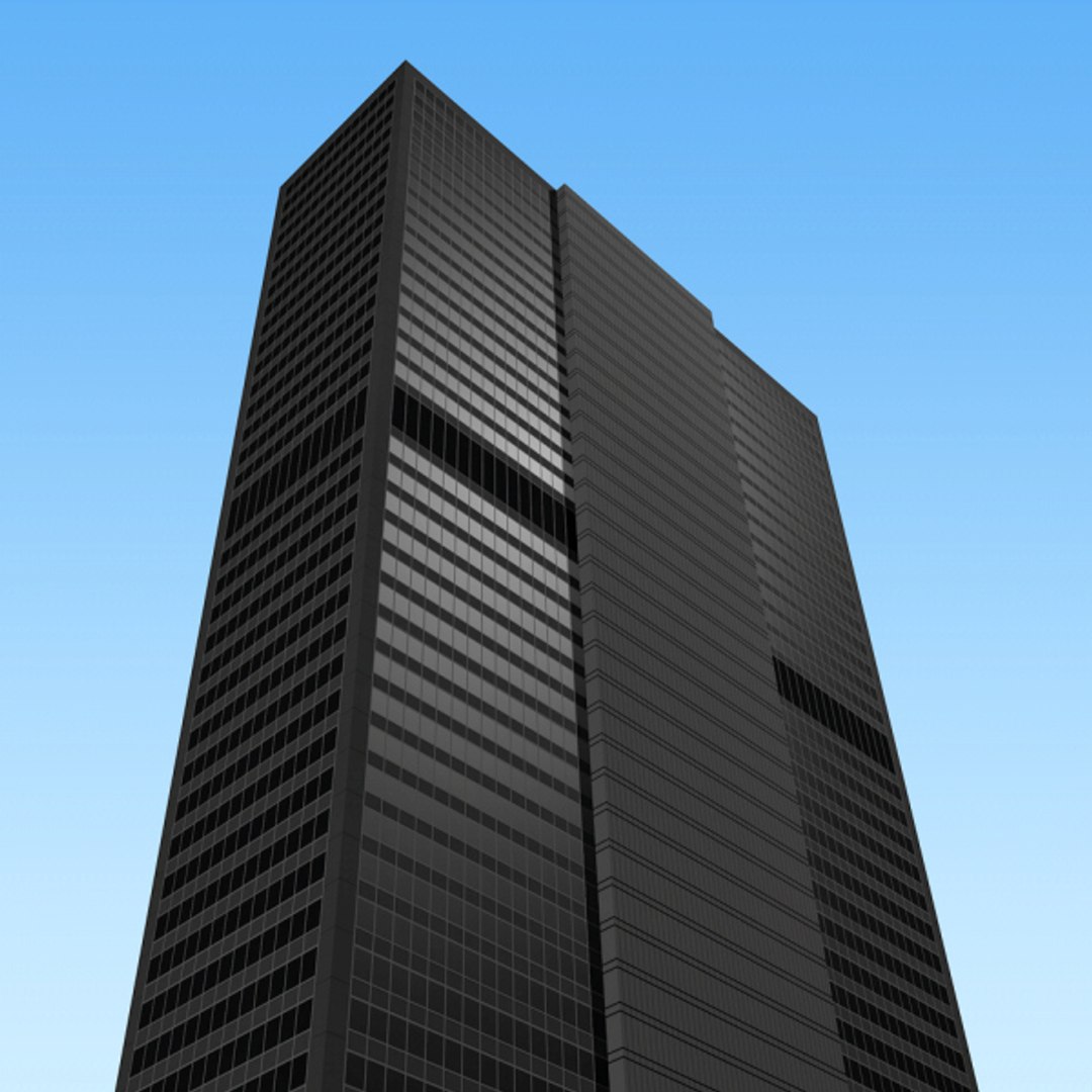 Tower Building 3d Model