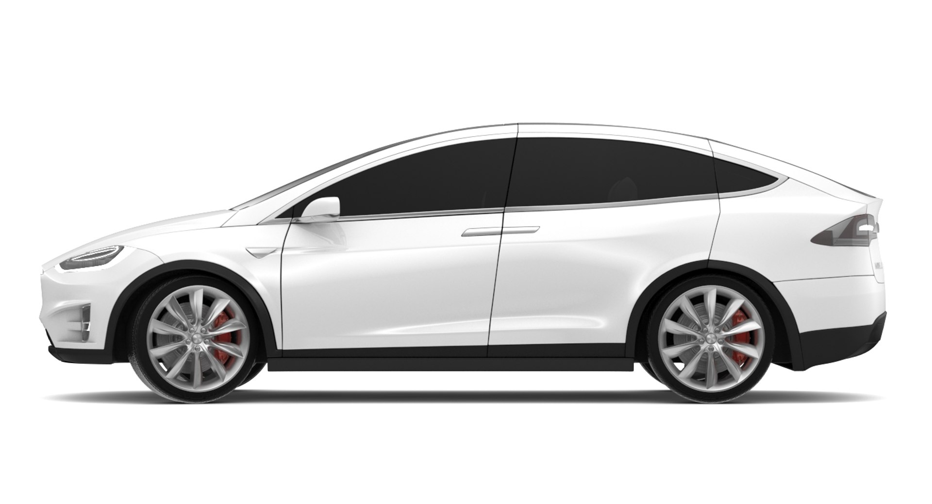3d Model Tesla X Modeled S