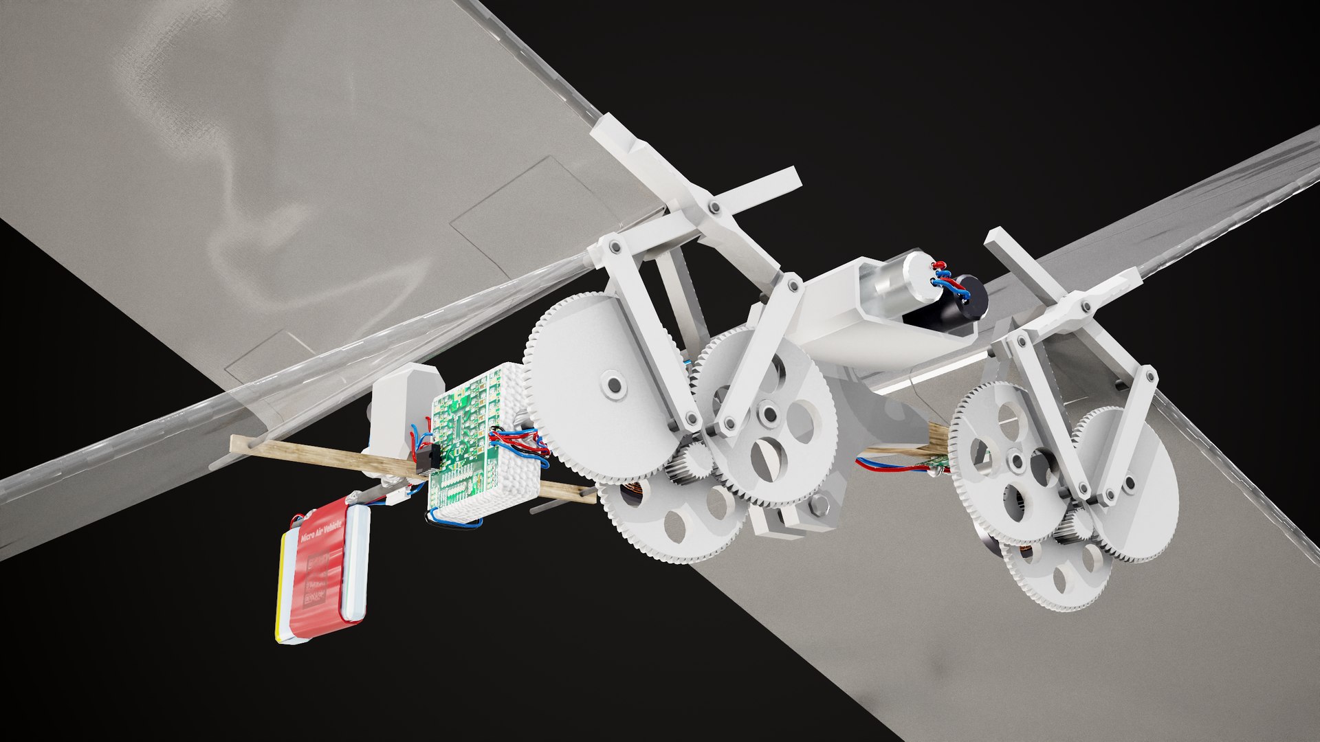 DelFly Nimble Flying Robot 3D Model - TurboSquid 1773942