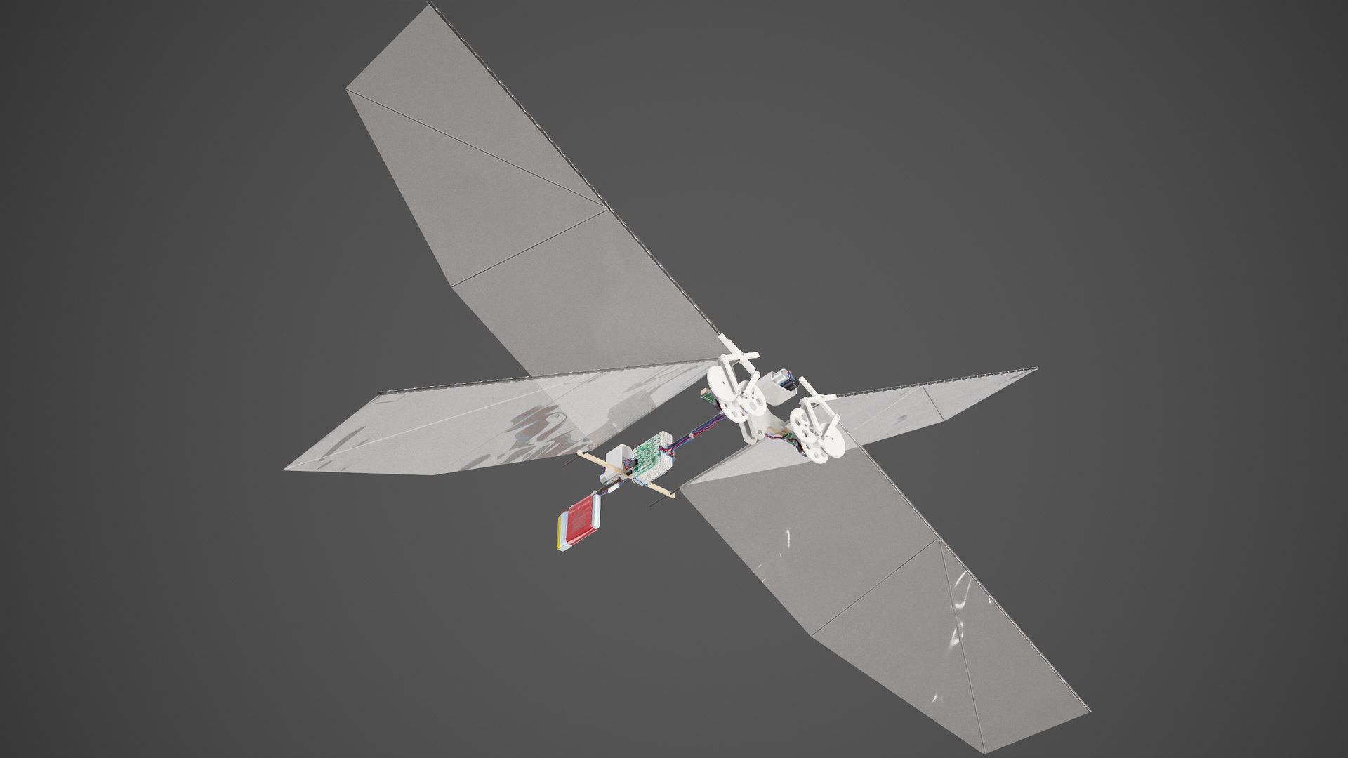 DelFly Nimble Flying Robot 3D Model - TurboSquid 1773942