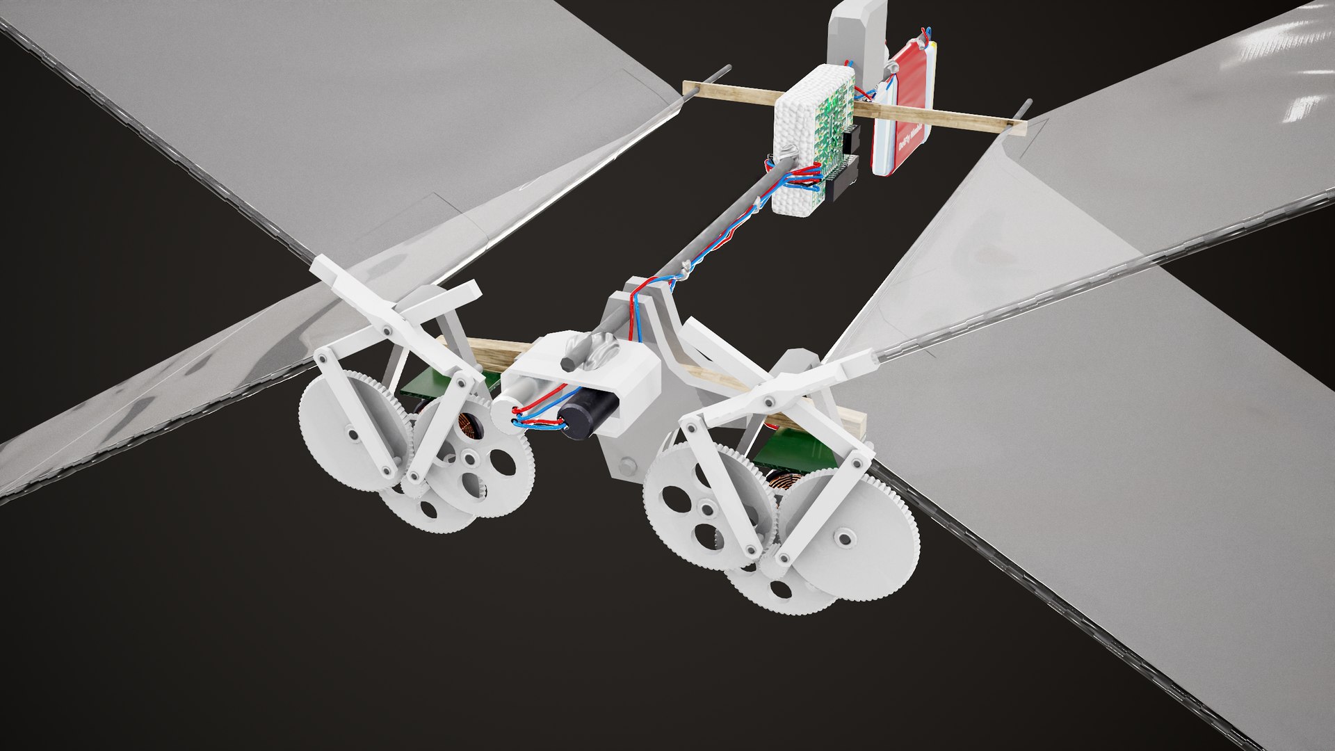 DelFly Nimble Flying Robot 3D Model - TurboSquid 1773942
