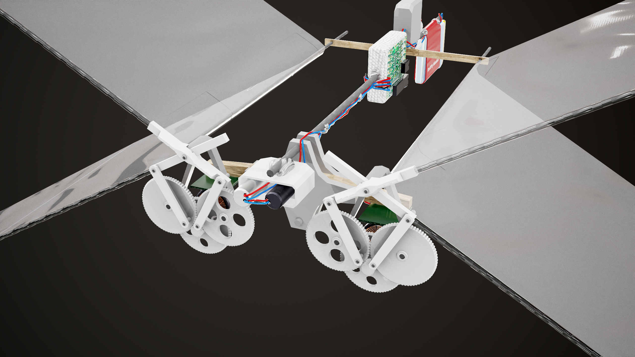 DelFly Nimble Flying Robot 3D model - TurboSquid 1773942