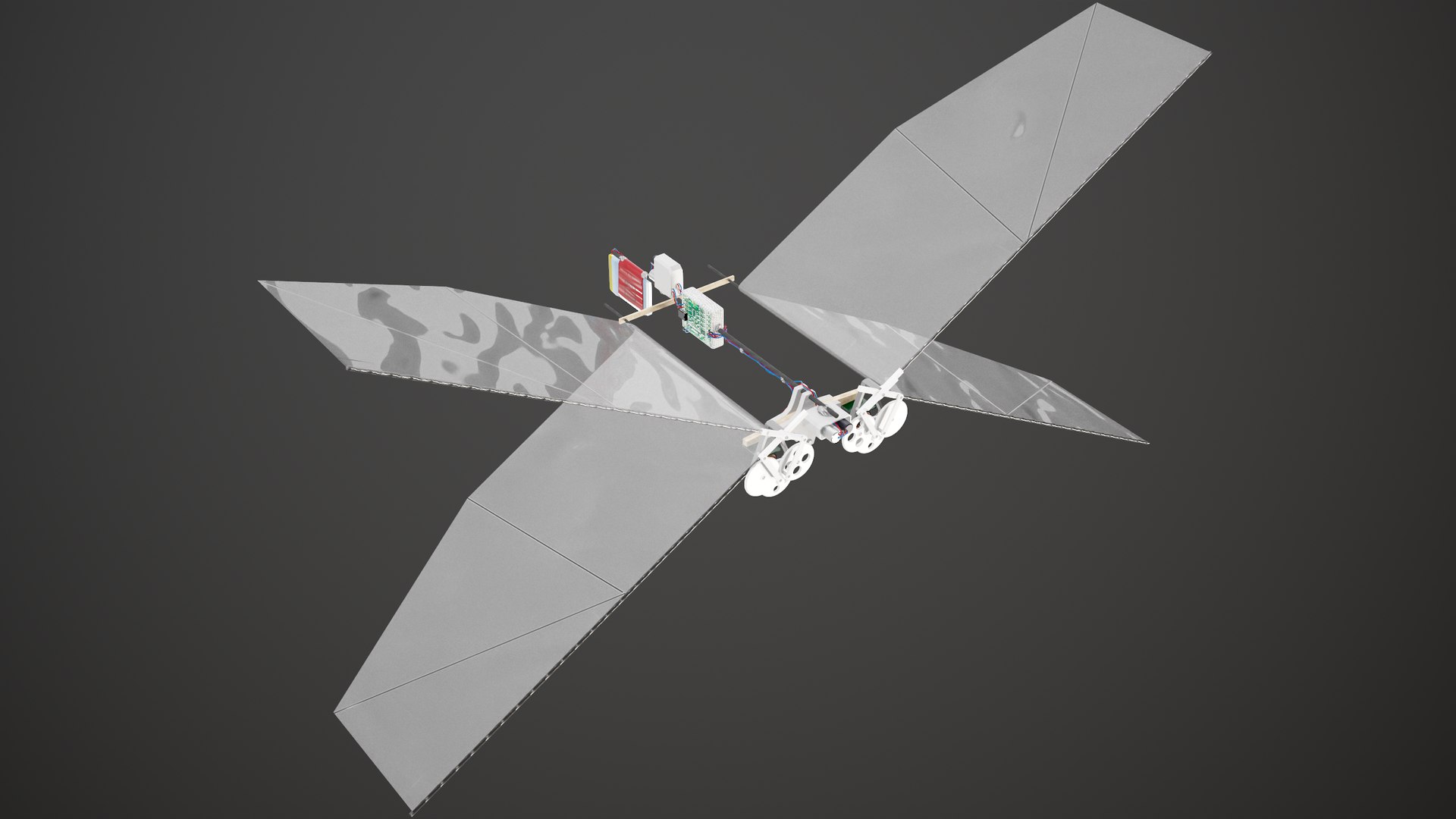 DelFly Nimble Flying Robot 3D Model - TurboSquid 1773942