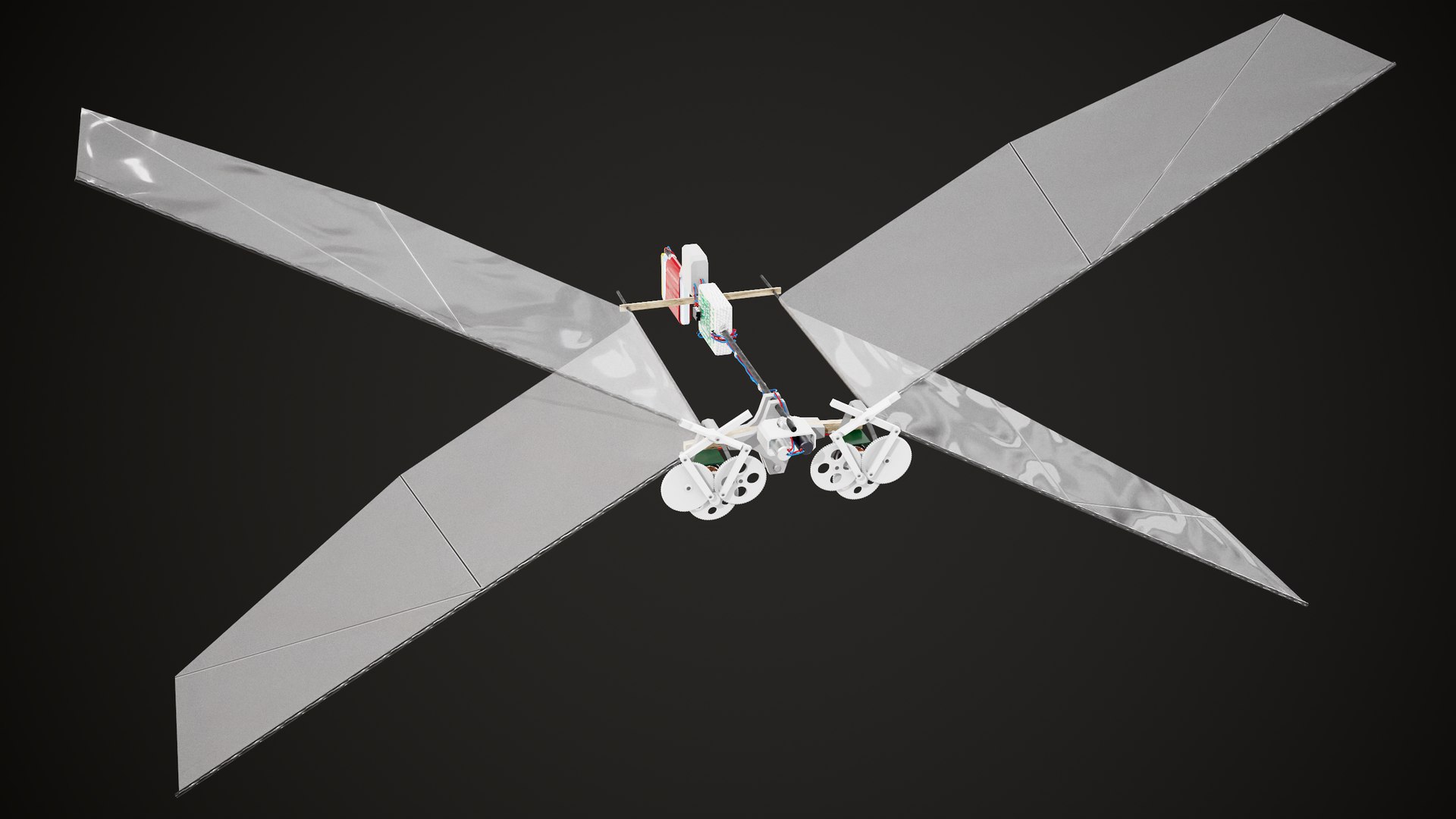 DelFly Nimble Flying Robot 3D Model - TurboSquid 1773942