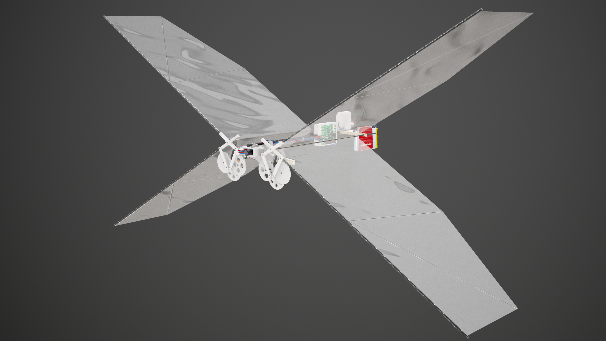 DelFly Nimble Flying Robot 3D model - TurboSquid 1773942