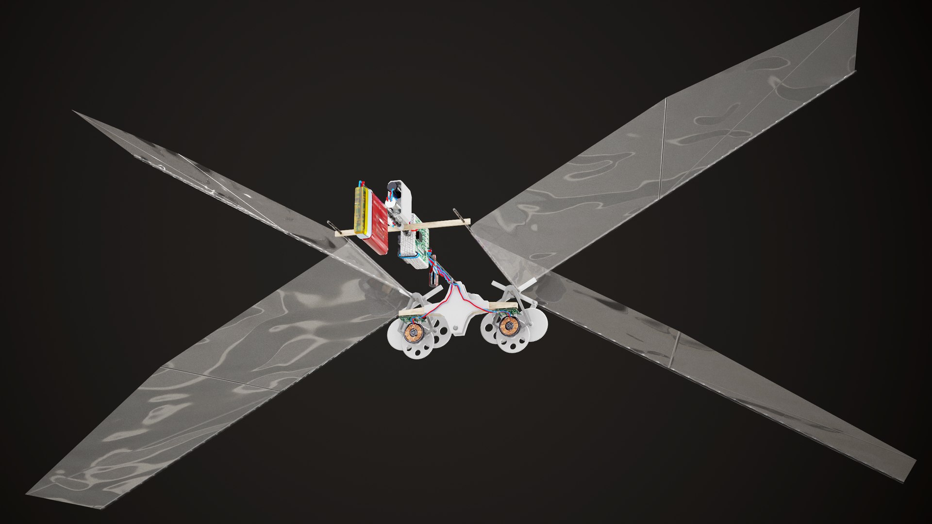 DelFly Nimble Flying Robot 3D Model - TurboSquid 1773942