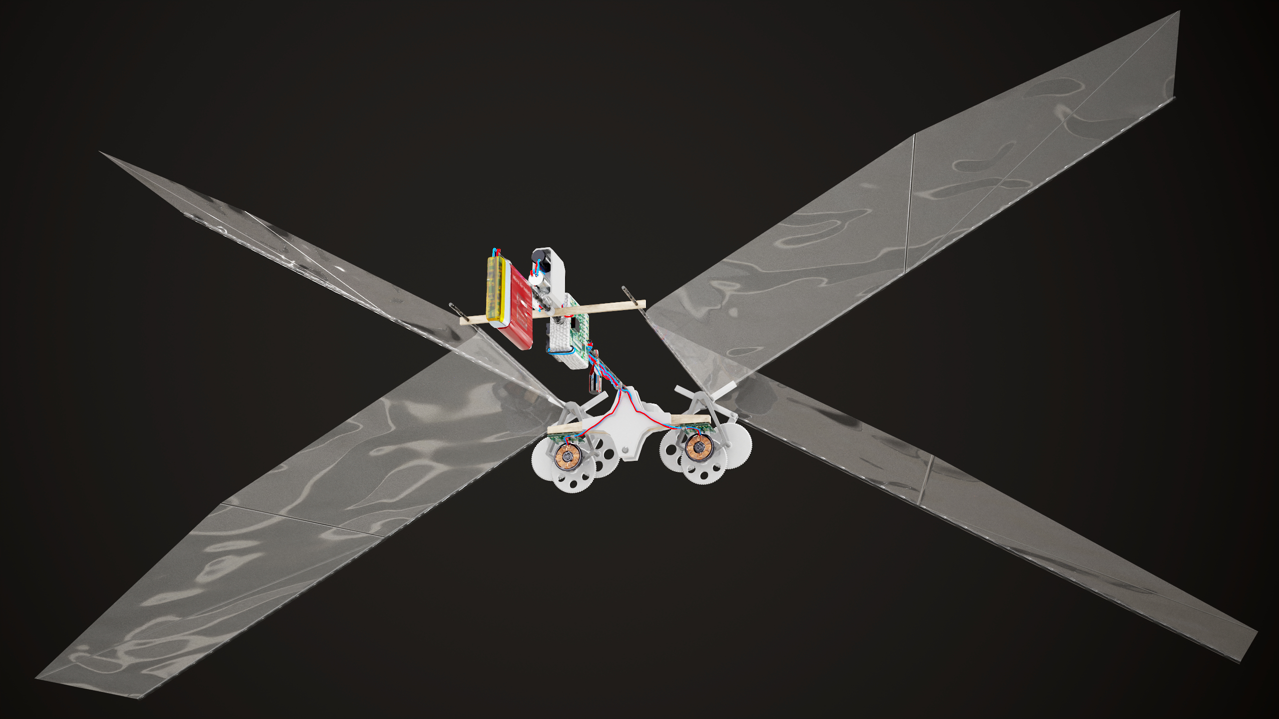DelFly Nimble Flying Robot 3D model - TurboSquid 1773942