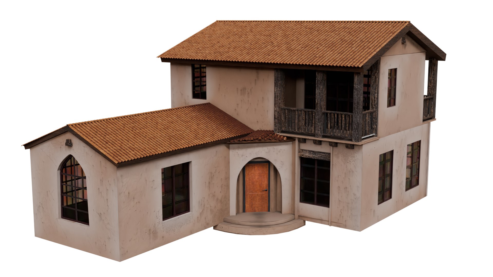 Spanish House Collection 3D - TurboSquid 2175848