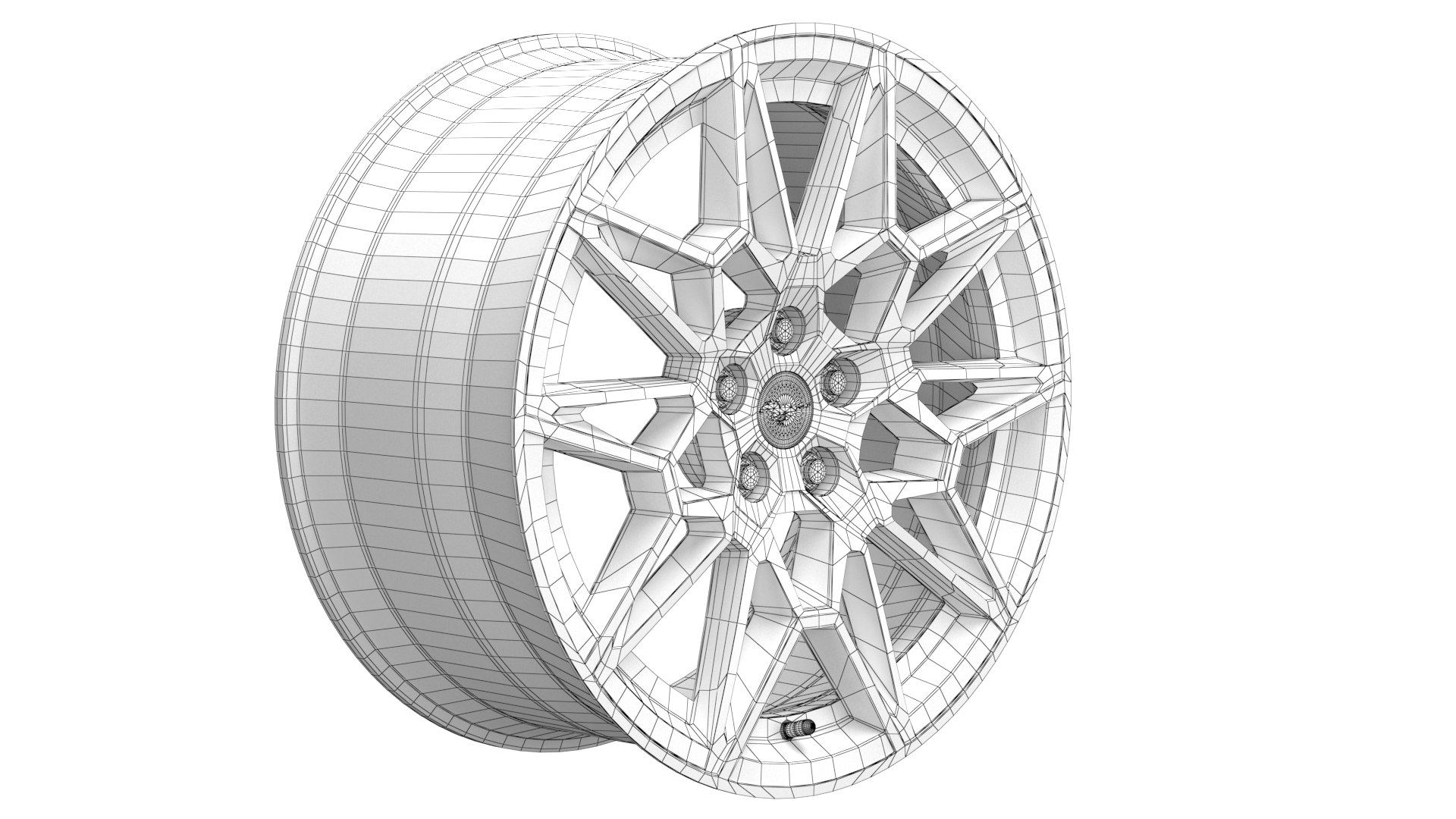 Ford Mustang Rim 3D Model - TurboSquid 2186081