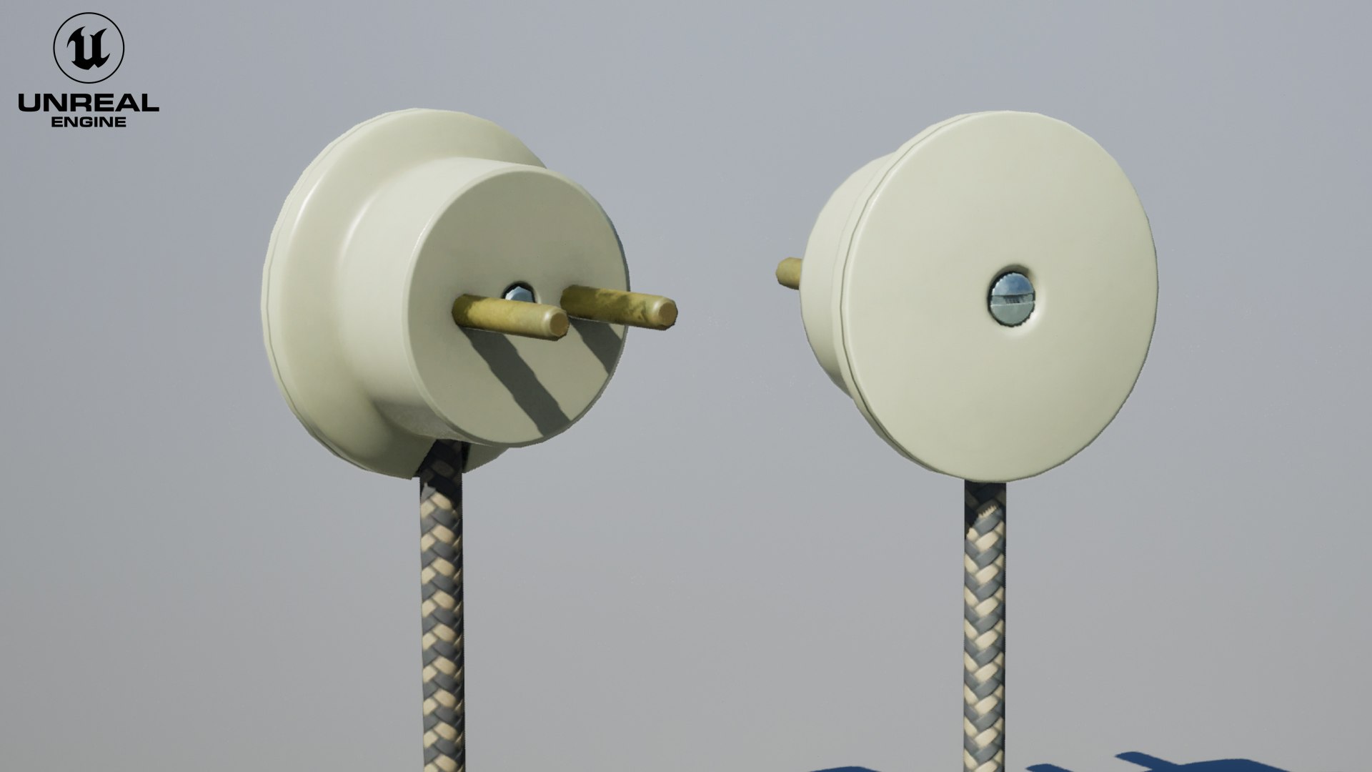 3D Round Electrical Plug USSR - TurboSquid 2275331