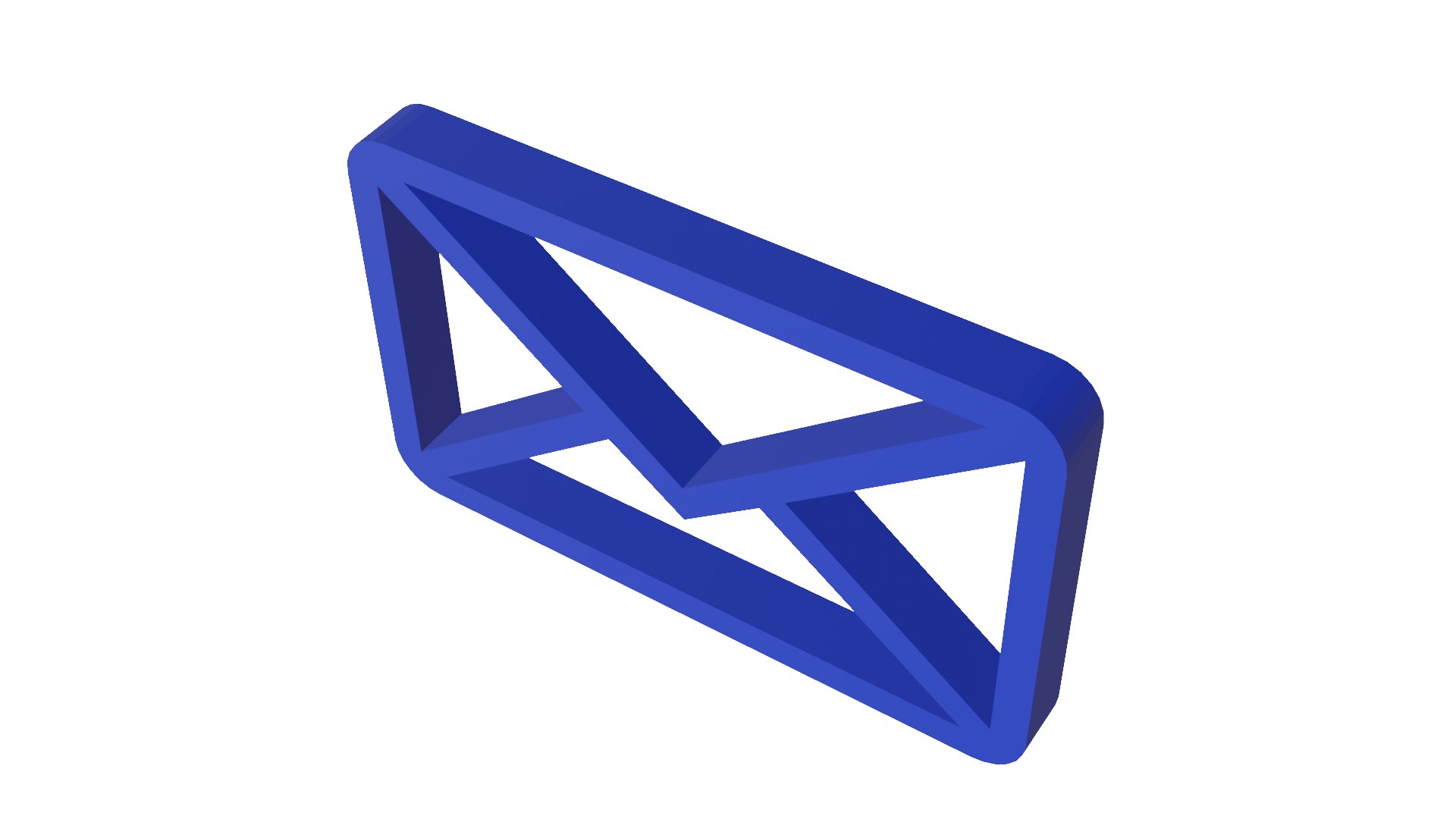 3D Email Pc Icon Model - TurboSquid 1906885