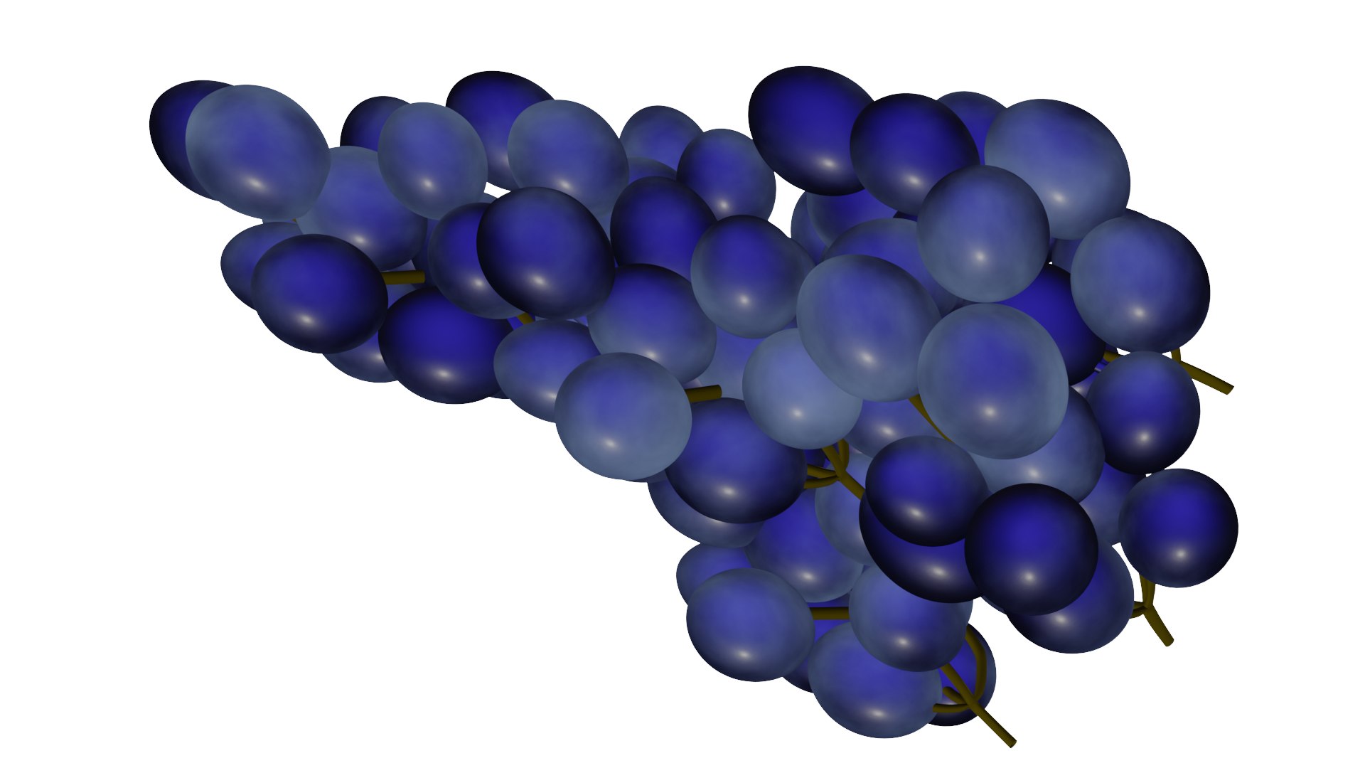 Grape 3D Model - TurboSquid 1858021