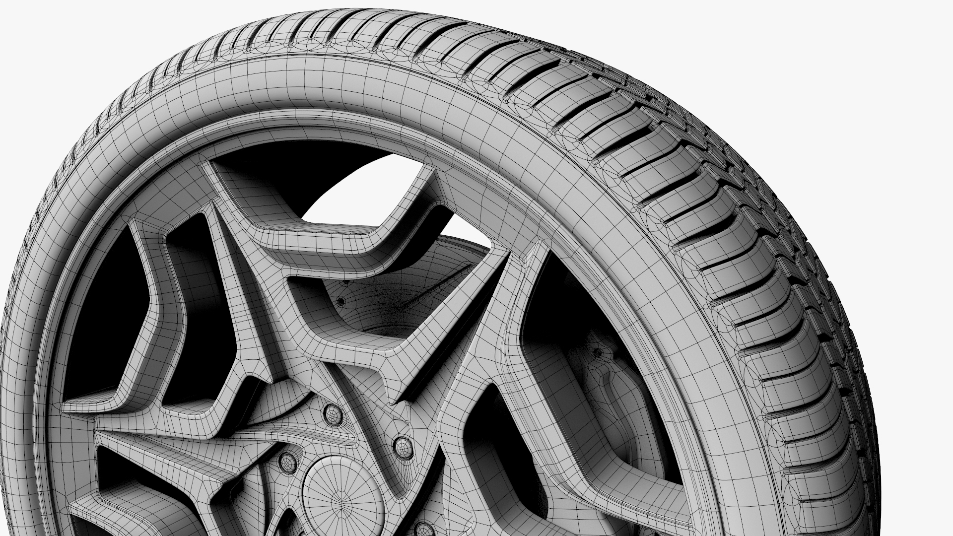 Alloy wheel 3D model - TurboSquid 1672091