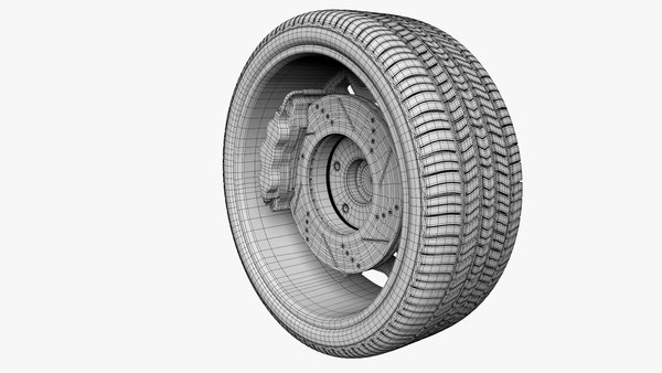 Alloy wheel 3D model - TurboSquid 1672091