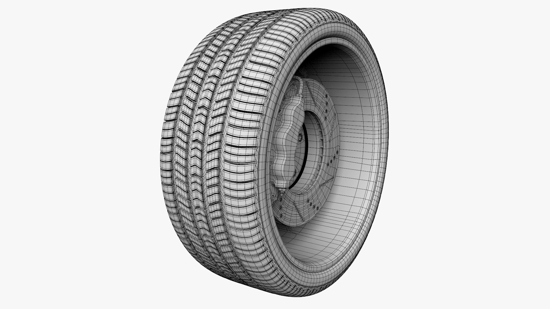 Alloy wheel 3D model - TurboSquid 1672091