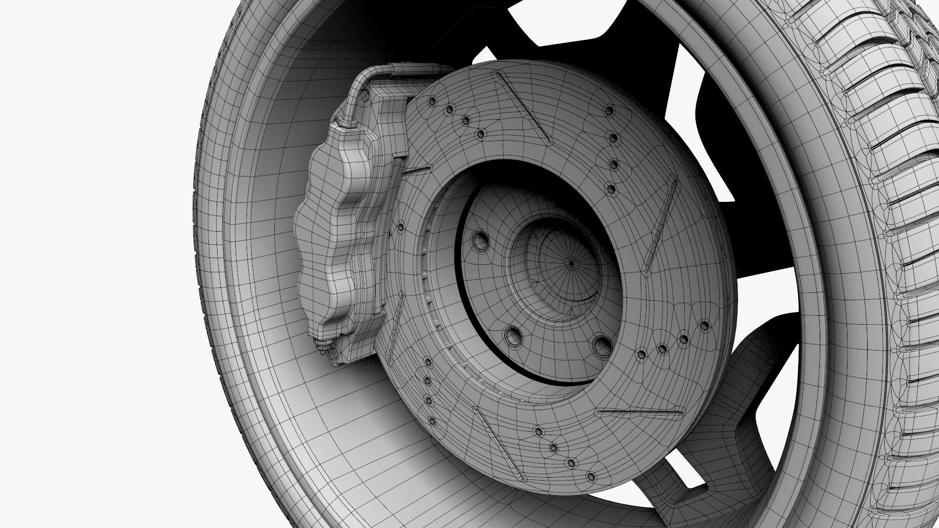 Alloy wheel 3D model - TurboSquid 1672091