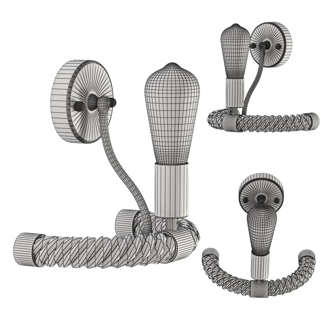 3d Bra Rope Loft Model