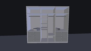 Free 3D Wardrobe Models - Available For Download On TurboSquid
