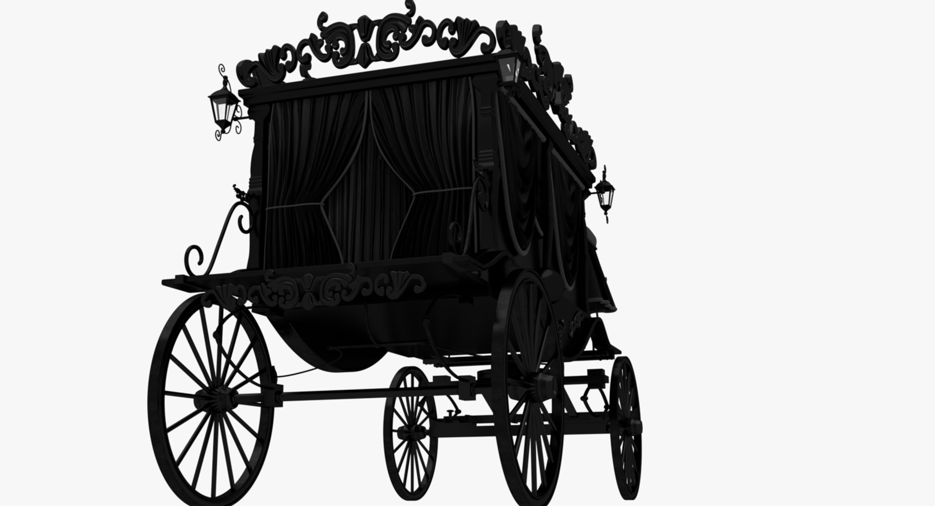 Mourning Coach 3D Model - TurboSquid 1280141
