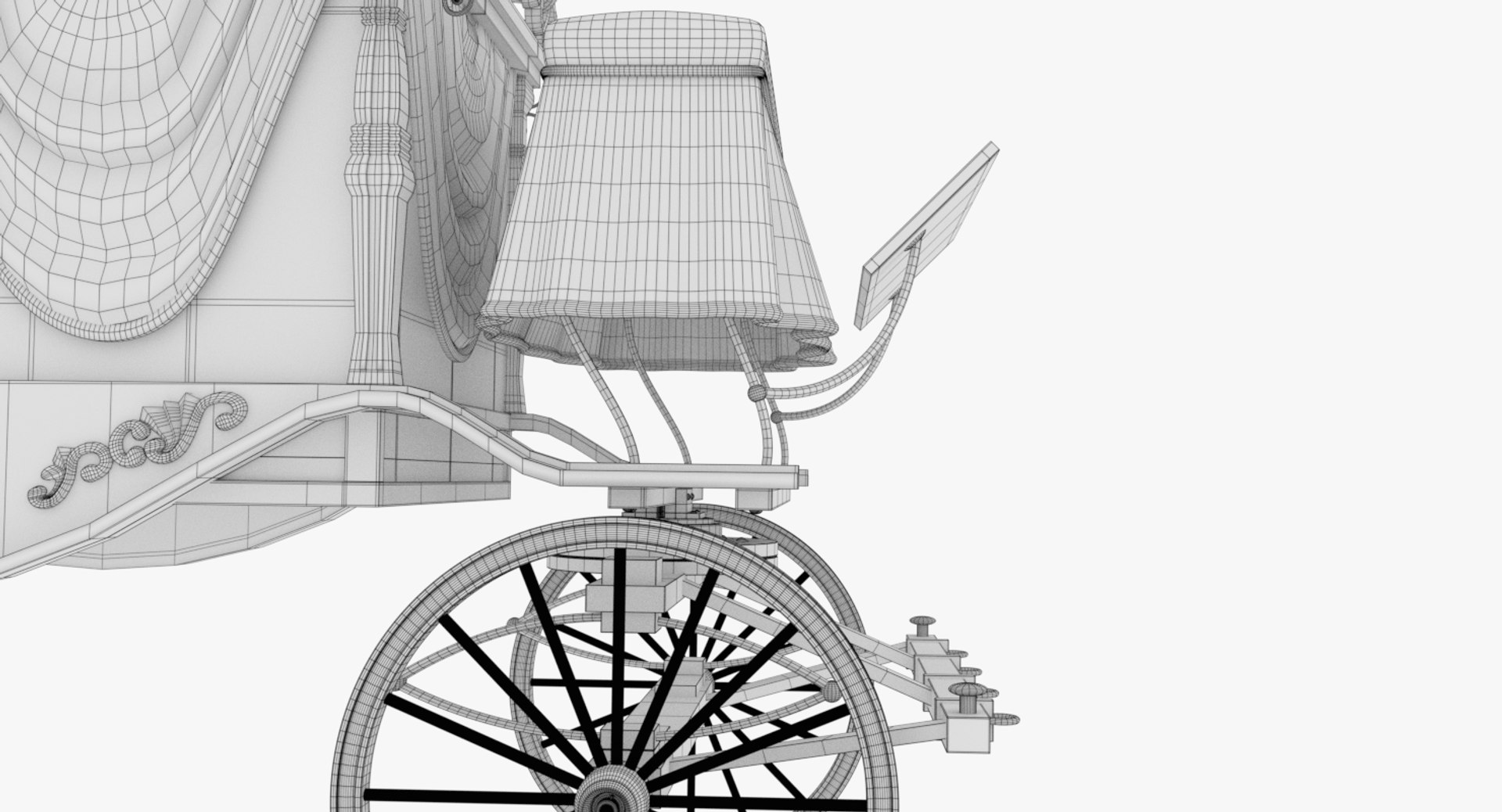 Mourning coach 3D model - TurboSquid 1280141