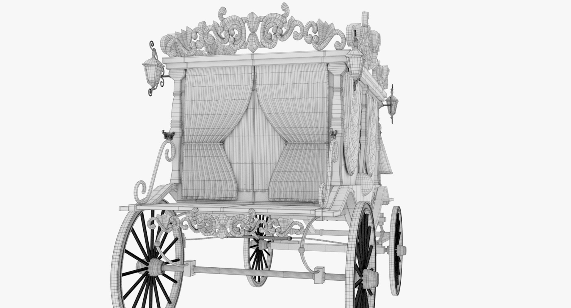 Mourning Coach 3D Model - TurboSquid 1280141