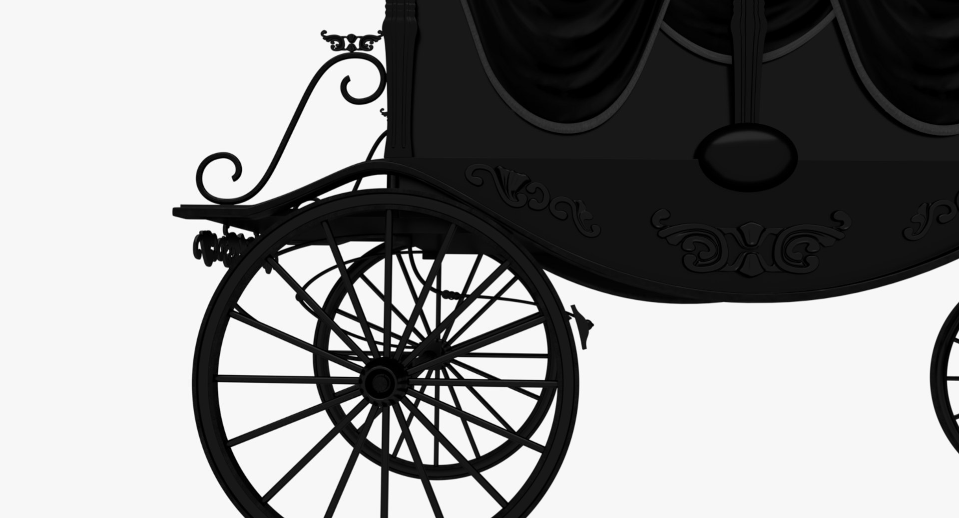 Mourning Coach 3D Model - TurboSquid 1280141