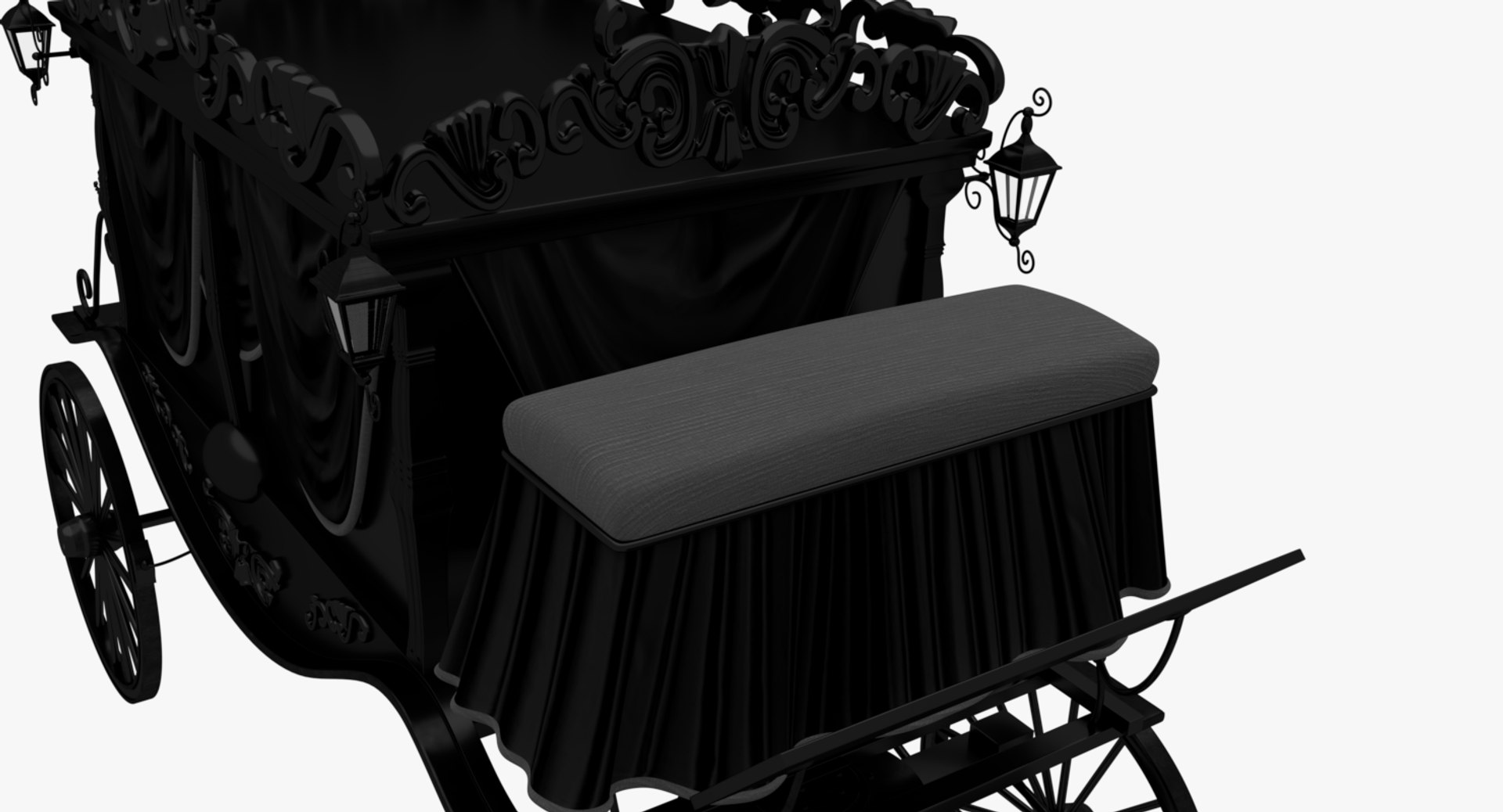 Mourning coach 3D model - TurboSquid 1280141